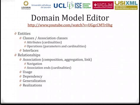 Usixml Eclipse Based Model Editors Ppt Free Download