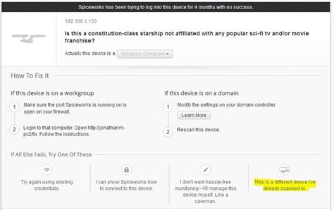 device device spiceworks support spiceworks community