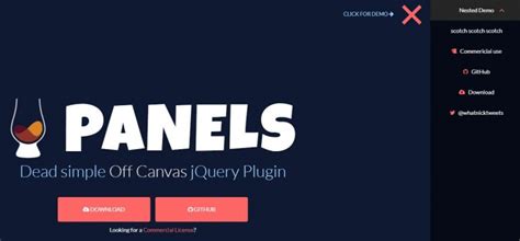 Best Free Responsive Canvas Menu OnAirCode