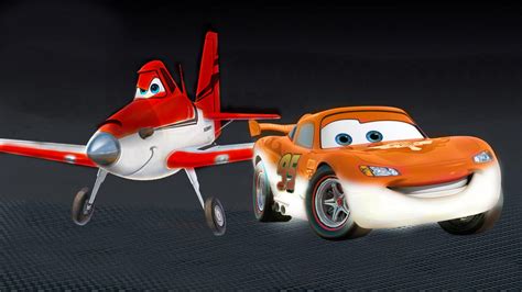 Rusty Mcqueen And Lightning Crophopper By Infusergod On Deviantart