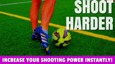 How To Shoot A Soccer Ball Hard With Power (Technique And Form) - YouTube #soccerlife | Soccer ...