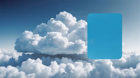 High Tech Cloud Computing And Digital Infrastructure Stock Illustration Illustration Of