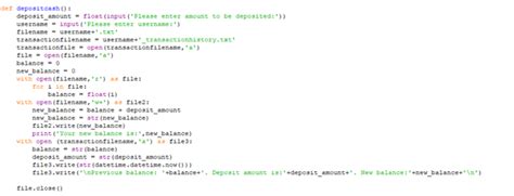 Atm Machine With Python A Beginners Project On Writing Python By