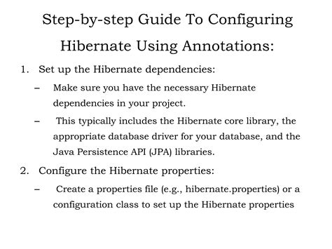 Session 3 Hibernate Configuration With Annotationspptx