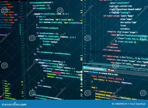 Código Web Html Marcado Codificación De Programación Javascript Idioma De Script Para Desarrollo