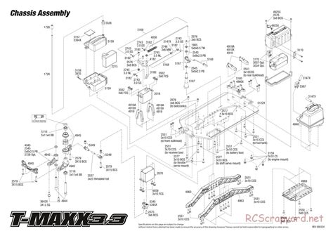 Traxxas Exploded Views T Maxx 33 2008 4908 • Rcscrapyard