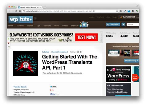 Wordpress Transients Api Tom Mcfarlin