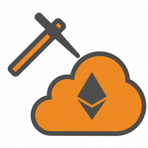 Blockchain Cloud Cryptocurrency Ethereum Mining Icon Download On Iconfinder