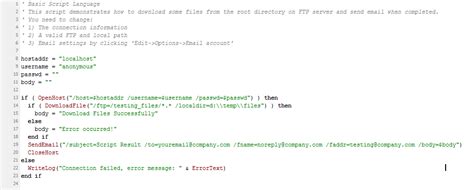 Coding FTP Using Script To Automate FTP Transfer FTP Automation Auto FTP FTP Script