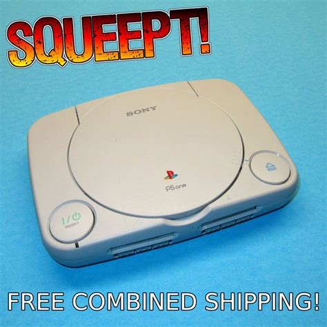 Sony Playstation 1 Slim PS1 PSOne SCPH 101 REGION FREE Console With MM3 Chip First Video Game