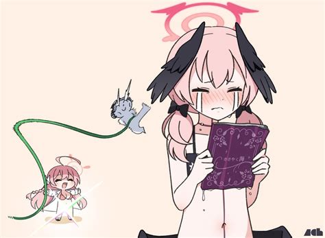 Sensei Doodle Sensei Koharu Hanako Hanako And More Blue Archive Drawn By Nako Danbooru