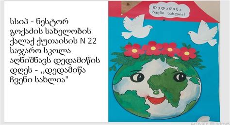 სსიპ ნესტორ გოქაძის სახელობის ქალაქ ქუთაისის N 22 საჯარო სკოლა პროექტები