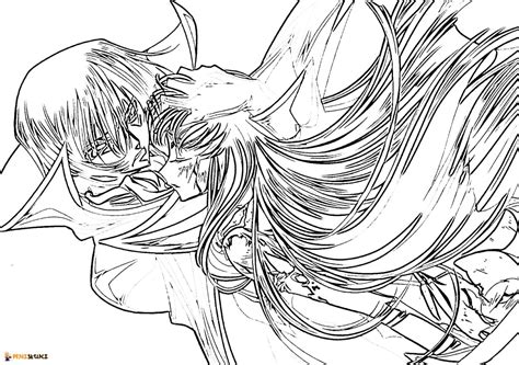 Code Geass Coloring Pages Best Anime Coloring Pages