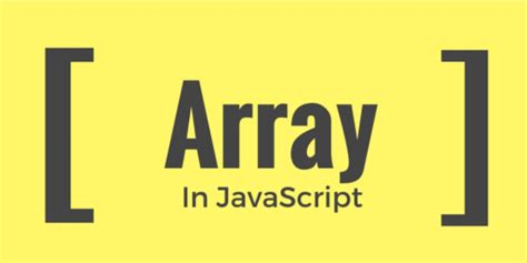 Javascript Arrays Dev Community