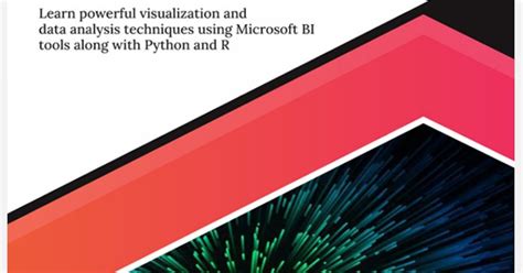 Advanced Analytics With Power Bi And Excel Learn Powerful