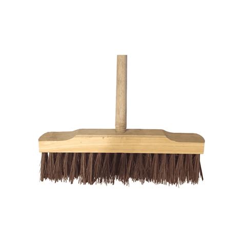 Vassoura De Piacava 40cm Tipo Gari Drop Higienização Profissional