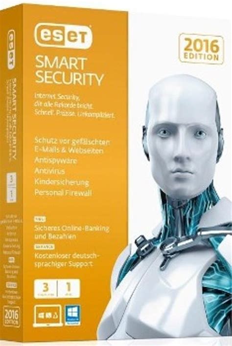 Eset Smart Security 2016 Edition 3 User Für Windows Xpvista7881