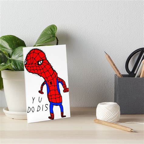 Hq New Spoderman Meme Poster For Sale By Fomodesigns Redbubble