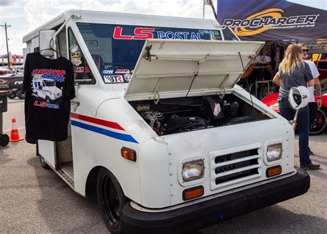 The Wildest V 8 Swaps At Ls Fest East From Lambos To Postal Trucks Ebay Motors Blog