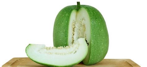 Download Ash Gourd Sliced Winter Melon Variety Wallpaper