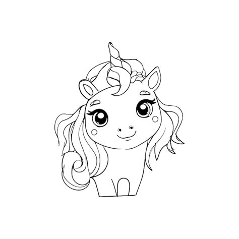 어린이 들 을 위한 귀여운 유니콘 컬러링 페이지 프리미엄 벡터 어린이 들 을 위한 귀여운 유니콘 컬러링 페이지 프리미엄 벡터