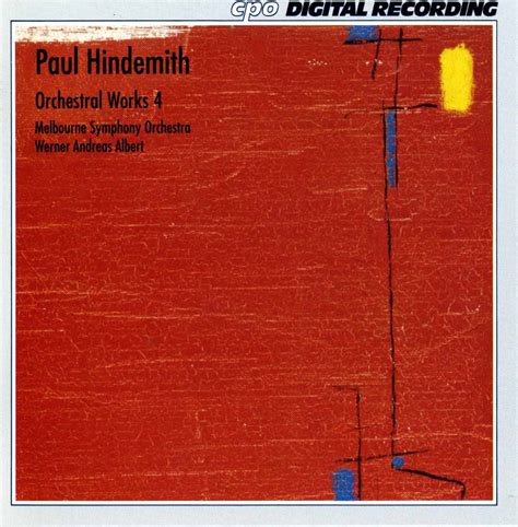 Eclassical Hindemith Orchestral Works Vol 4