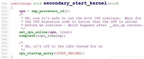 linux arm多处理器的启动过程 secondary cpu启动 csdn博客