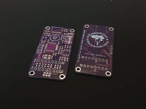 The Programmer Pcb For The Particular Microcontroller Units Mcus R