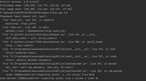 import dataset error · issue 3 · xavysp teed · github
