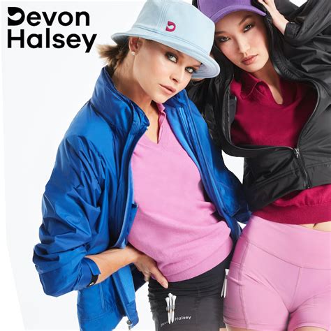 The Devon Halsey Luxury Golf Activewear Collection Will Be On The
