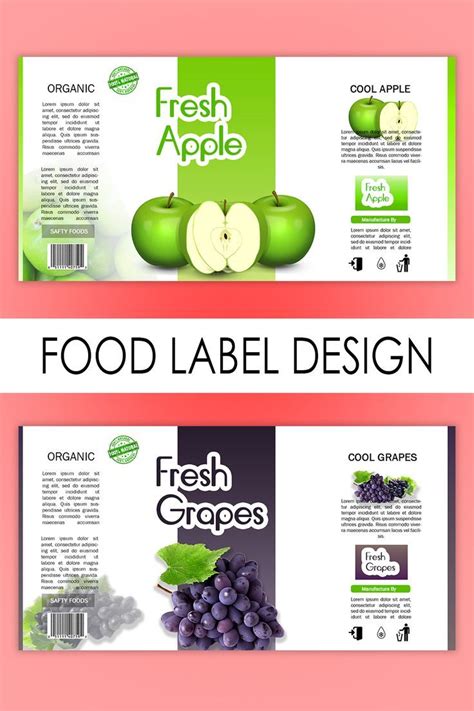Brighten Your Packaging With Colorful Food Label Designs 🌈 In 2024 Label Design
