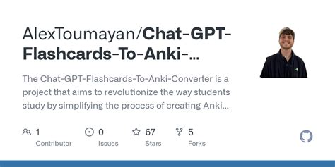 Github Alextoumayanchat Gpt Flashcards To Anki Converter The Chat