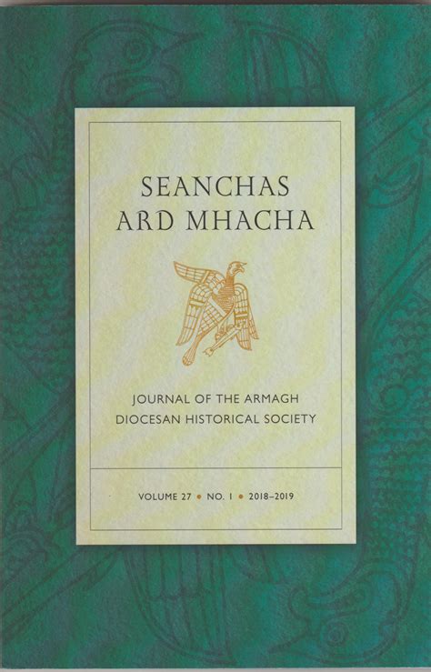 Seanchas Ard Mhacha Vol 27 No 1 2018 2019 An Ceathrú Póilí