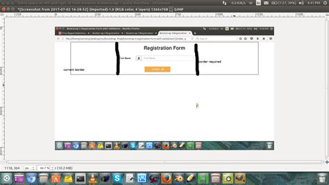 Jquery Extra Space At Left And Right Of Form Element In Bootstrap