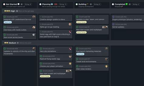 streamlining development with github projects