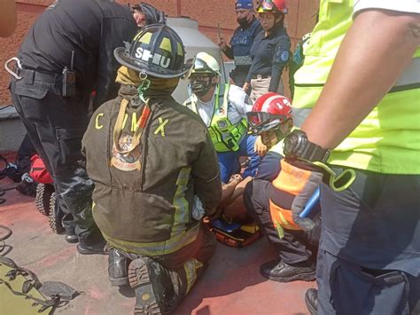 El Momento De Tensión En Que Un Hombre Trató De Quitarse La Vida Arrojándose De Un Edificio En