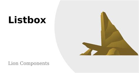 Listbox Lion