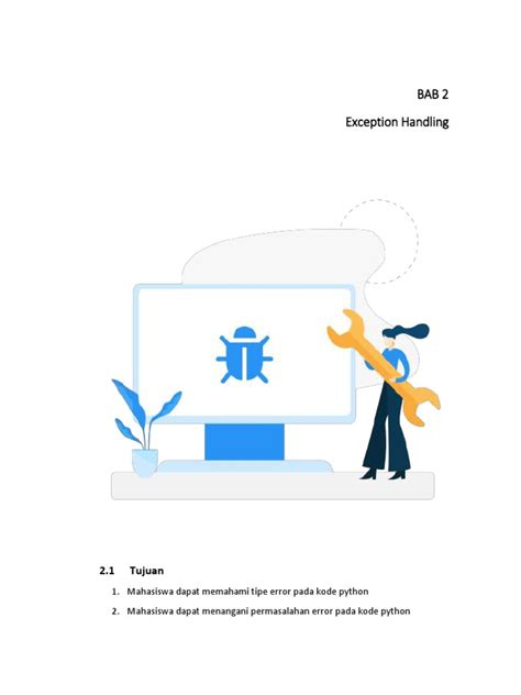 Bab 2 Exception Handling Pdf