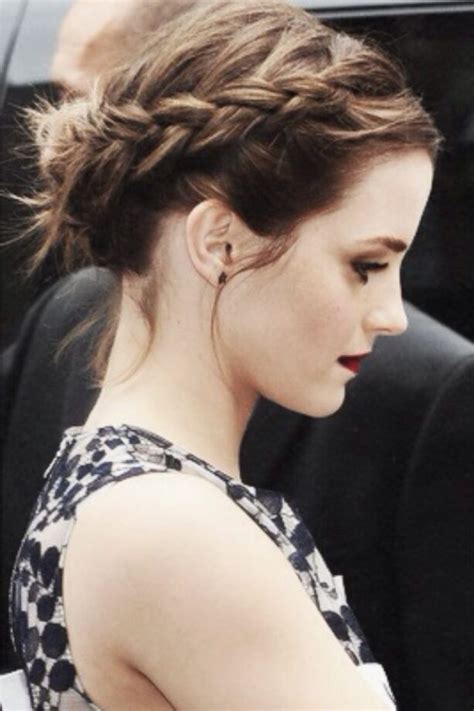 Emma Watson Updo Hairstyles