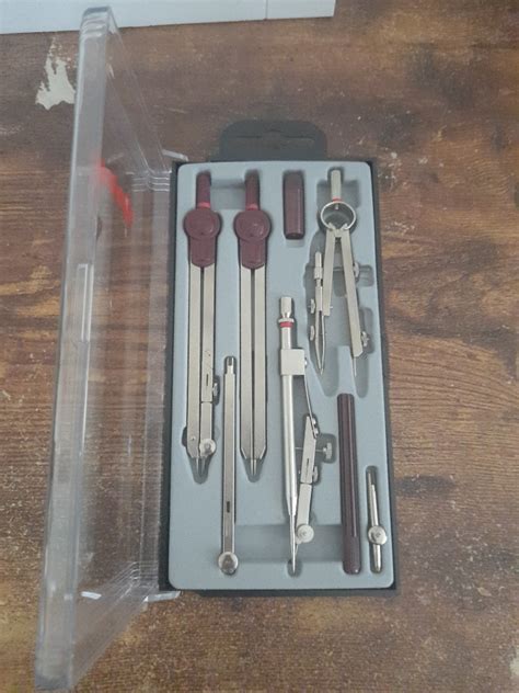 Rotring Compass Set For Technical Drawing Hobbies And Toys Stationary And Craft Stationery