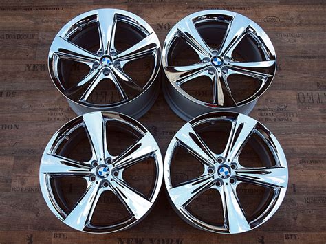 21 Alu Kola 5x120 Bmw 7er E65 Styling 128 Chrom Trutnov