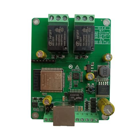 Wifi Relay Module For Network Control Ethernet Mqtt Modbus Rs485