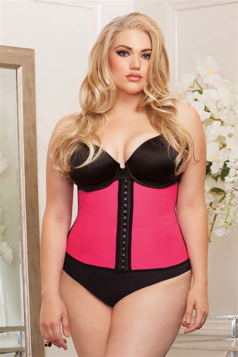 Plus Size Waist Trainer Slimming Fajas Latex Cincher Corset Postpartum