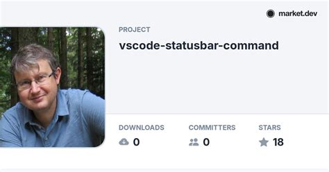 vscode statusbar command ecosystem directory market dev