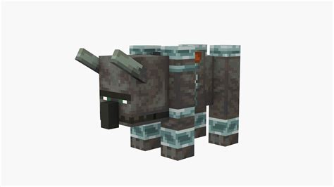 Ravager Minecraft 3d Model Turbosquid 2364689