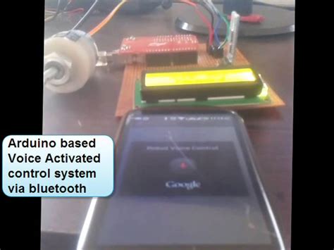 Arduino Based Voice Activated Control System Using Bluetooth Module Youtube