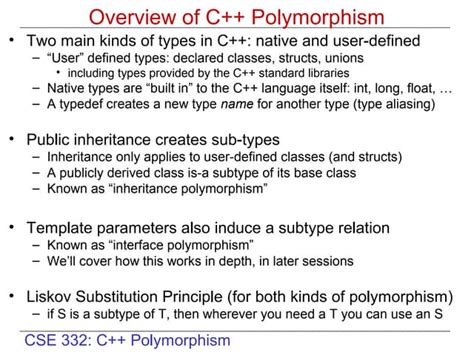 C Polymorphism Ppt