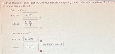 Solved Find Two Solutions Of Each Equation Give Your
