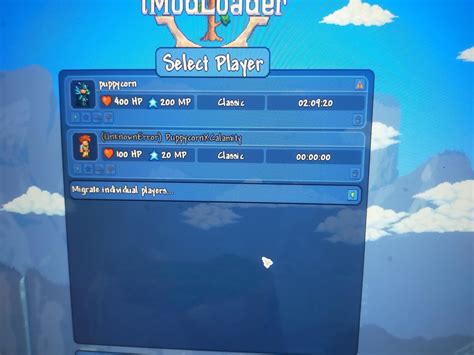 Character Got Corrupted After My Laptop Crashed R Terraria