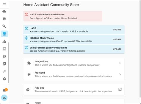 Hacs Not Installed Correctly Configuration Home Assistant Community